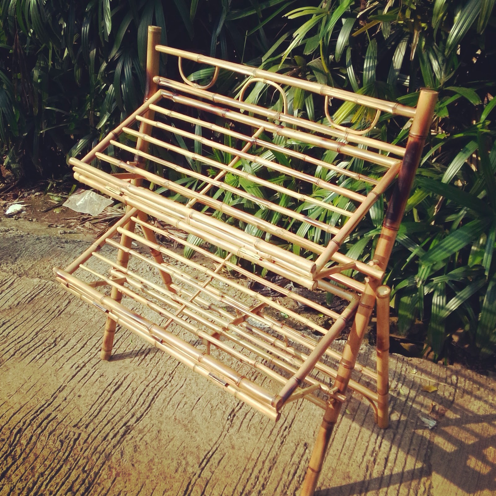 Waroeng Opera Indonesian Craft: Rak Bambu Lipat