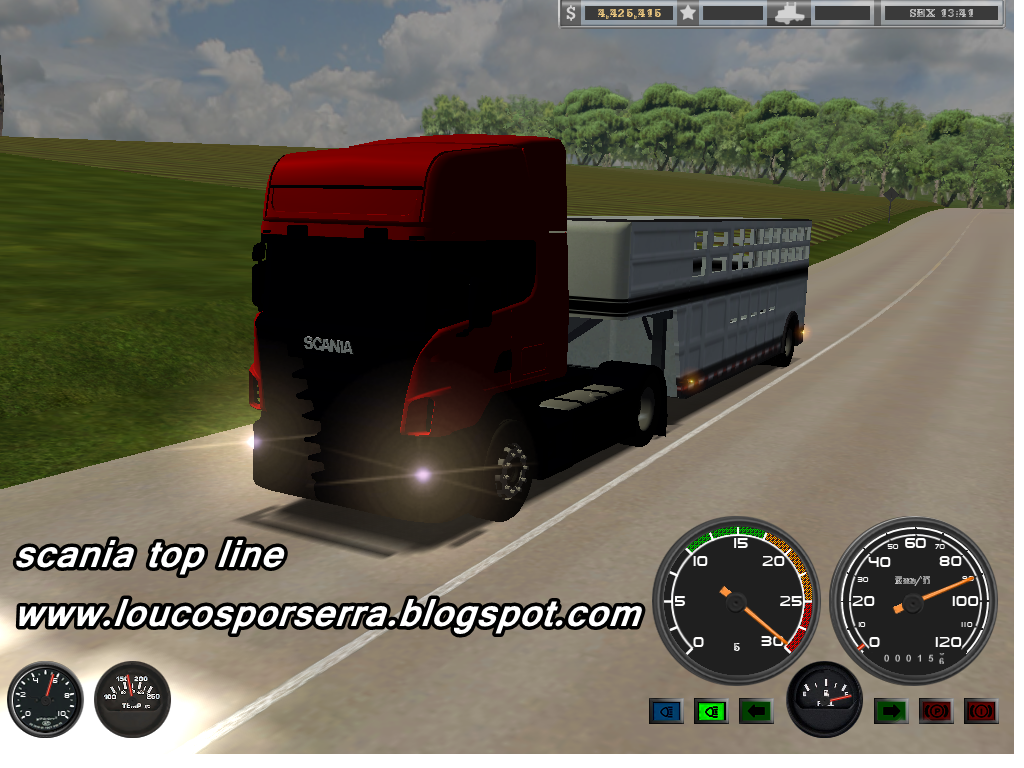 Loucos Por Serra: SCANIA TOP LINE