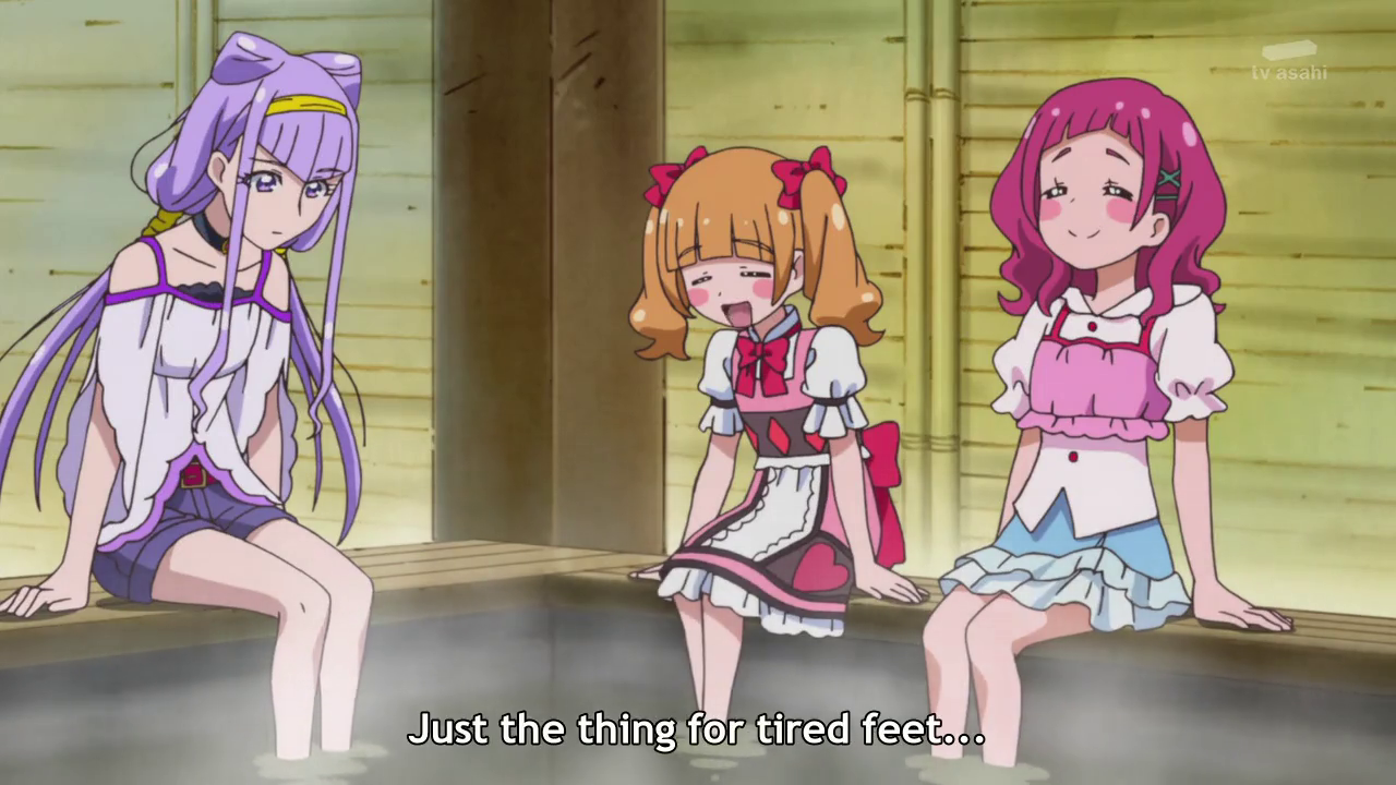 Anime Feet: Hugtto! PreCure: Foot Bath (Episode 30)