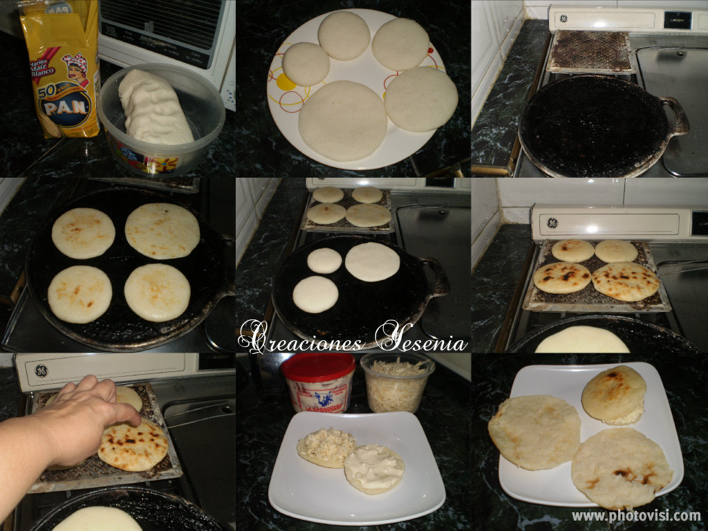 Creaciones Yesenia: Como prepara la masa de Arepa y ricos Bollos Pelones