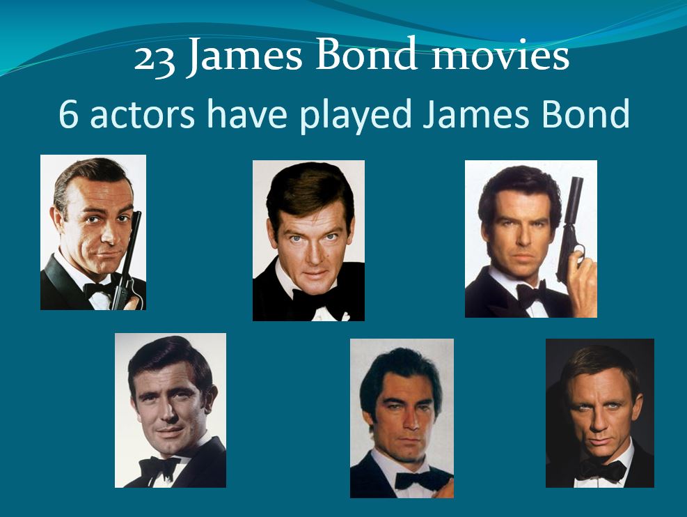 Kevin's Movie Seminar: James Bond Series 1962-Present