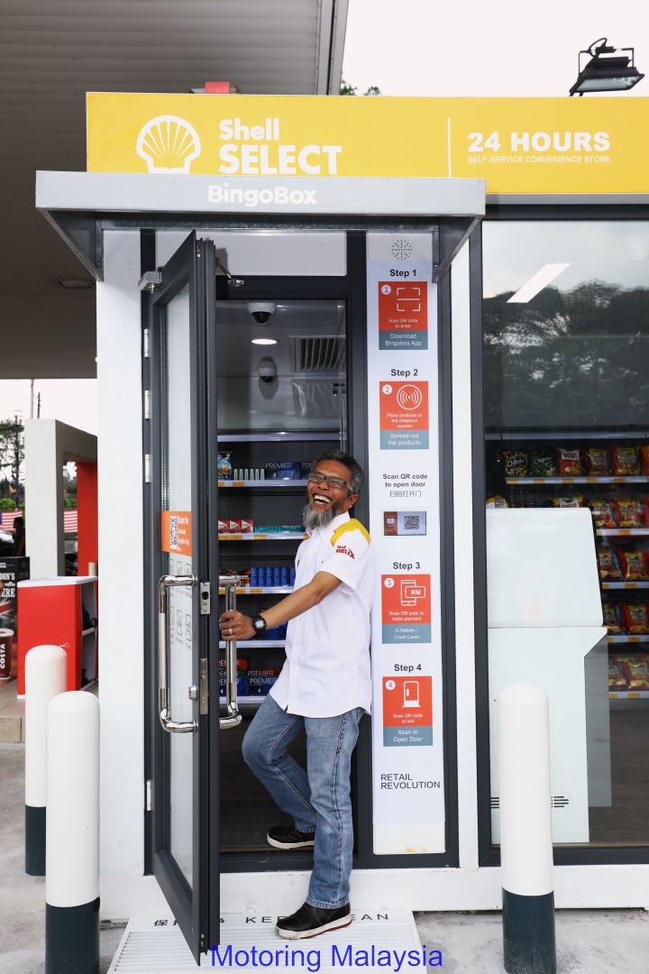 Motoring-Malaysia: The First UnManned Shell Select Station Powered by ...