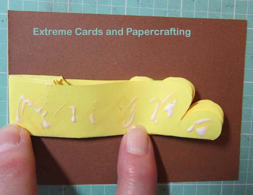 St. Patrick's Shamrock Fan Pop Up Card