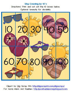 Classroom Freebies Too: Summer Number Puzzles