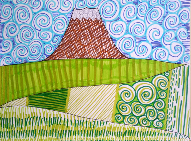 Educación Artística: Dibujos con líneas