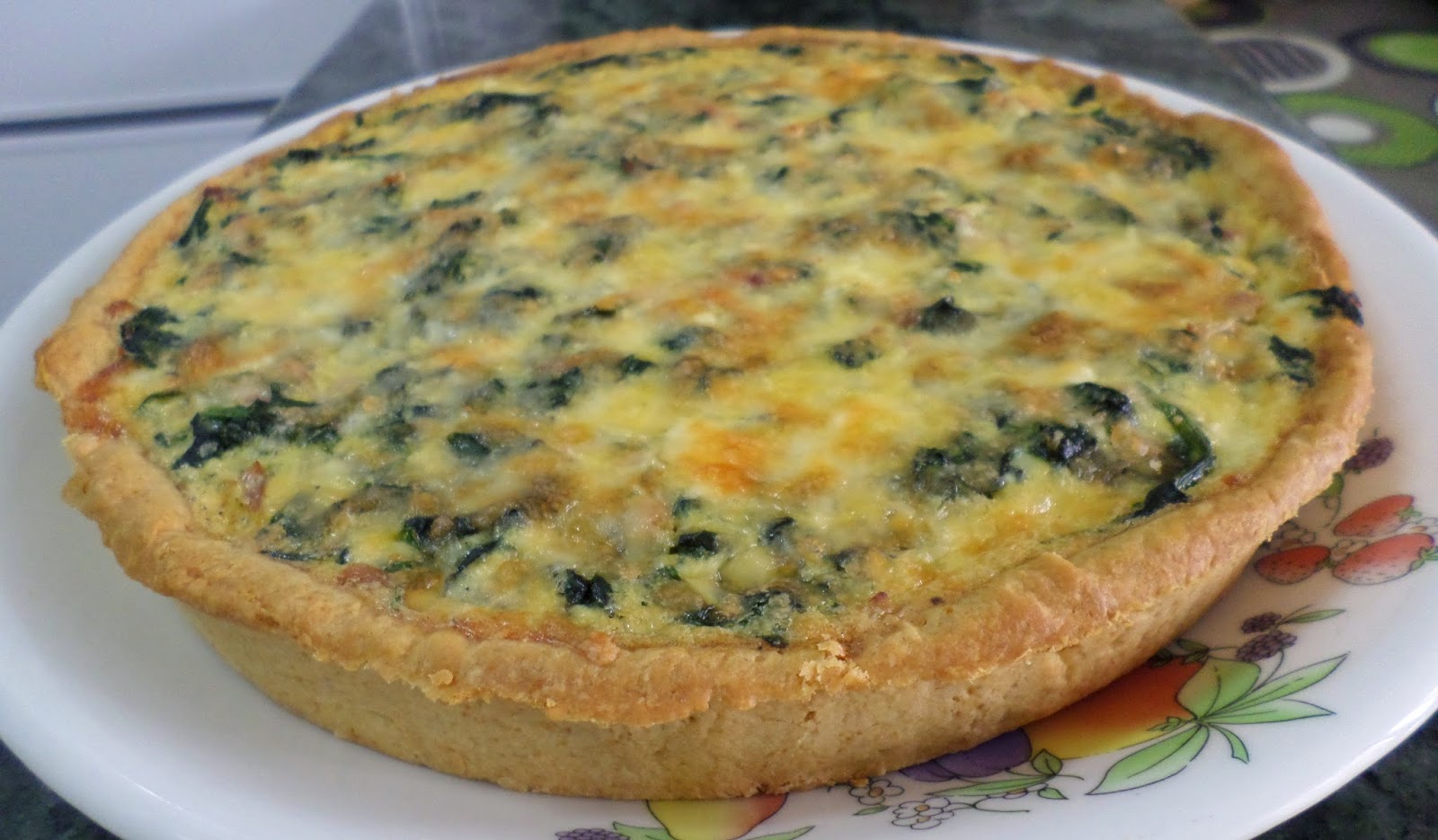 Mi cocina: Quiche de espinacas y queso