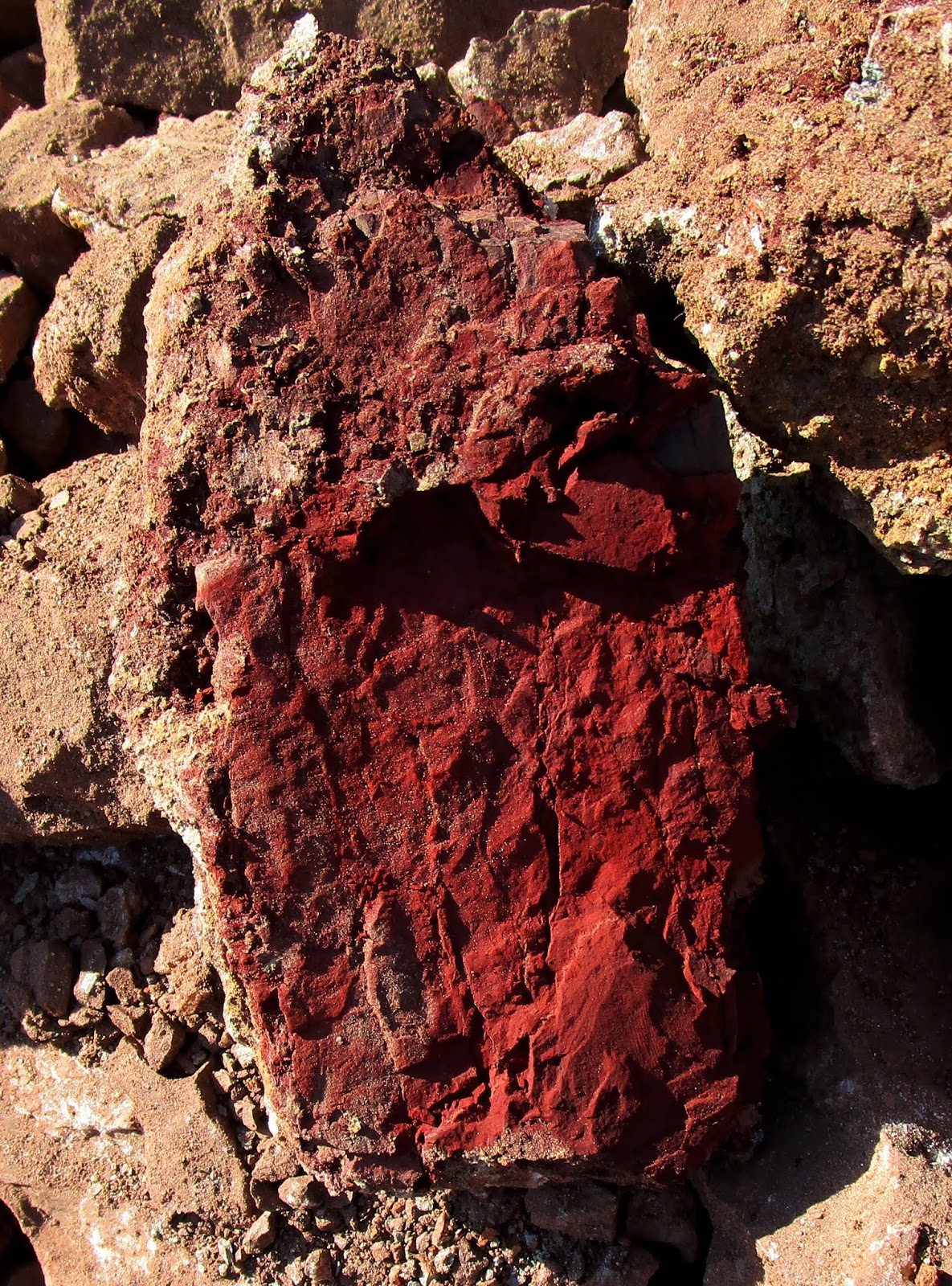 Cerámica a la almagra, preparando un pigmento para cerámica. - Paperblog