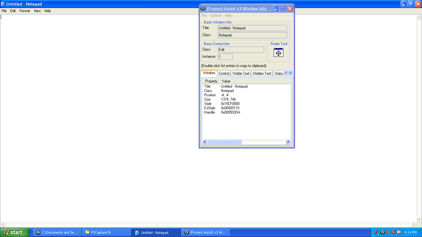 Bài 2. AutoIt Window Information Tool và một số vấn đề liên quan | HỌC ...