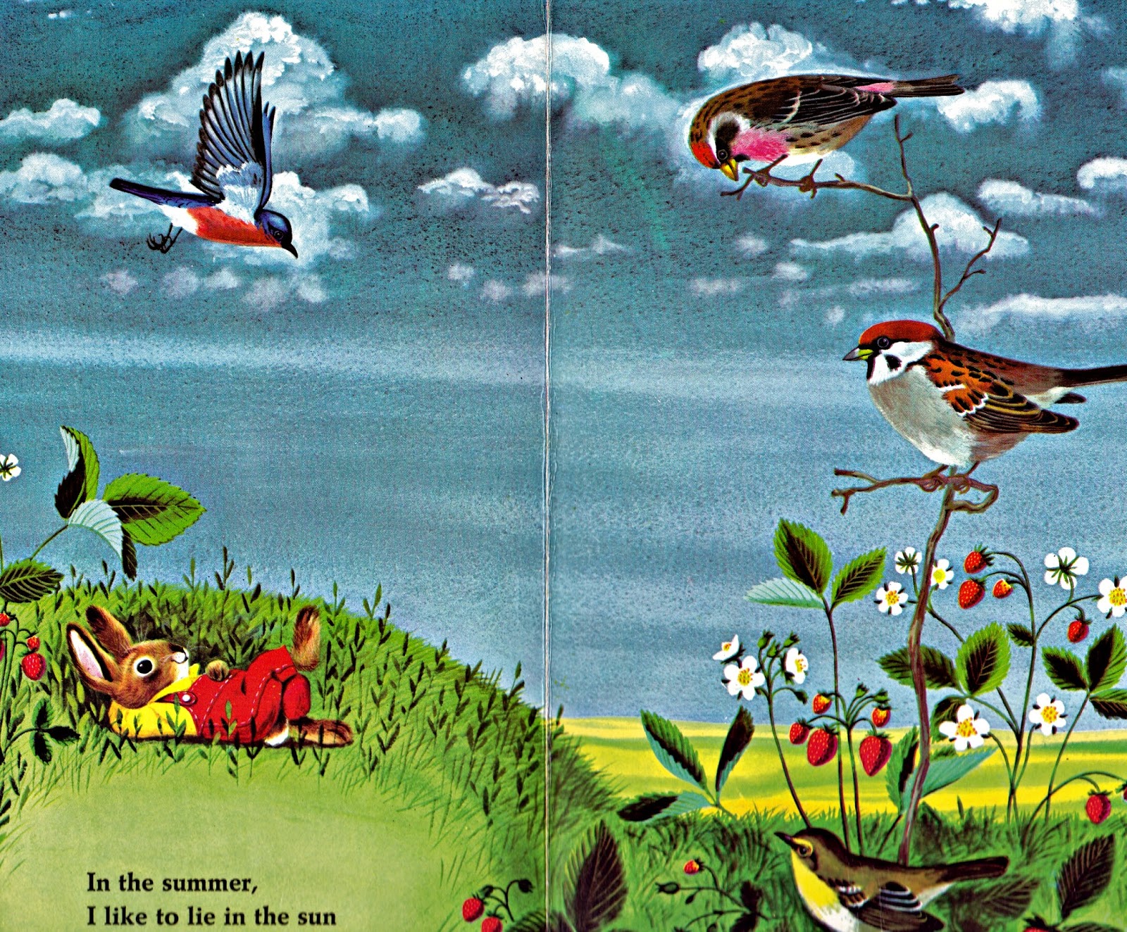 Vintage Books for the Very Young: Richard Scarry- I am a Bunny and The ...