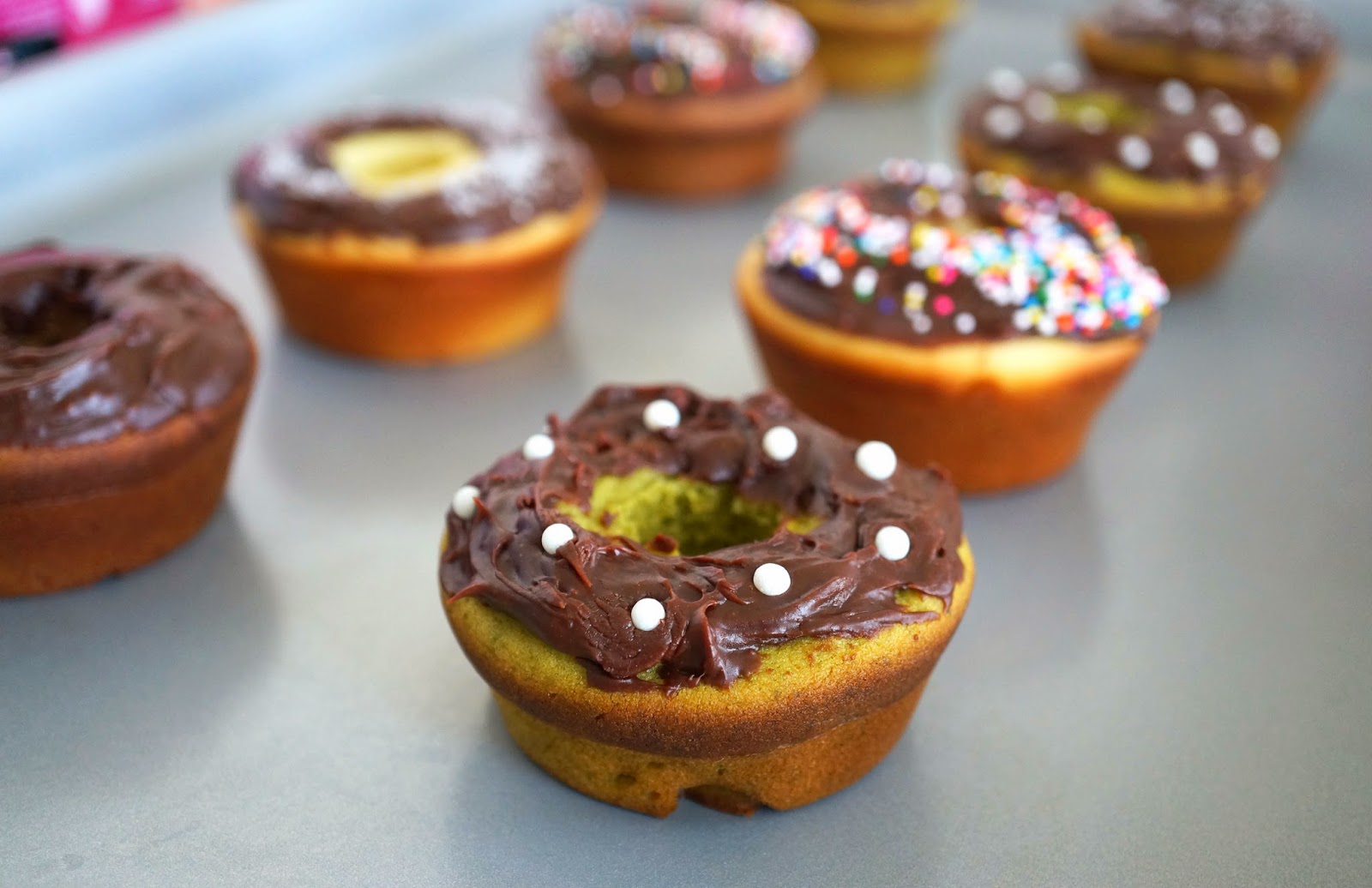 Miss Hangrypants: Baked Mini Mochi Donuts