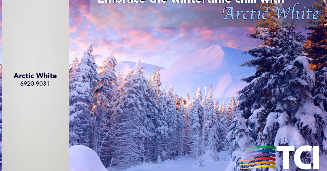 TCI Powder Coatings Blog: Embrace the Wintertime Chill with Arctic White