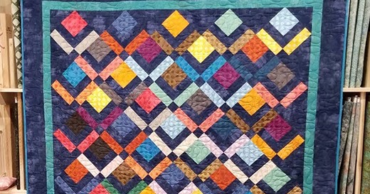 Quilting Land: Three Layer Cake Quilt