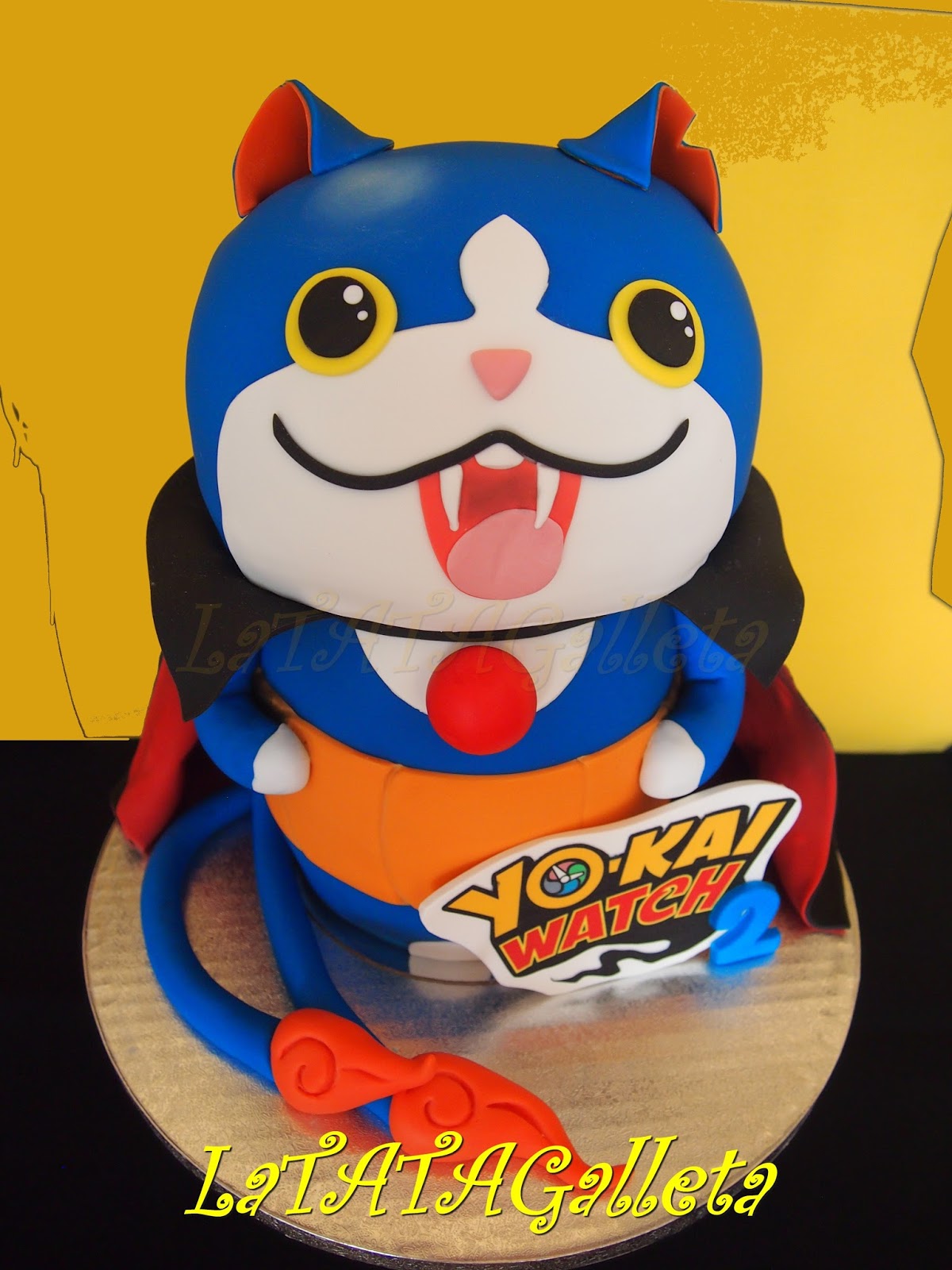 LaTATAGalleta: TARTA DRACUNYAN..... YOKAI WATCH 2