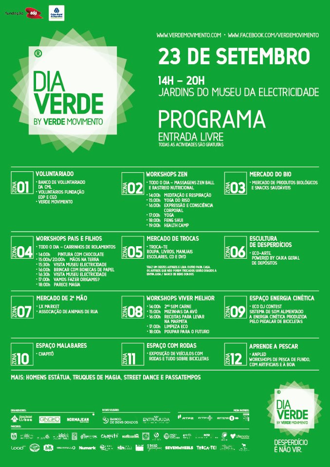Vida de Mulher aos 40: Dia Verde: Entrada Livre
