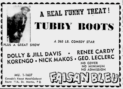 Classic Television Showbiz: Tubby Boots - Out of This World