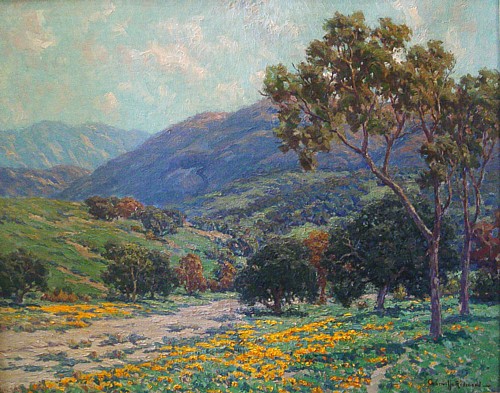Early California Art Blog: "Granville Redmond - Color and Silence" by ...