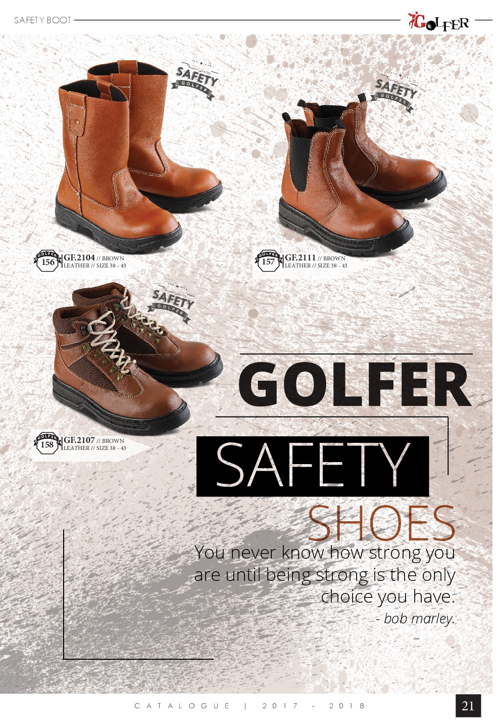 Sepatu dan Sandal Golfer Katalog Terbaru 2018