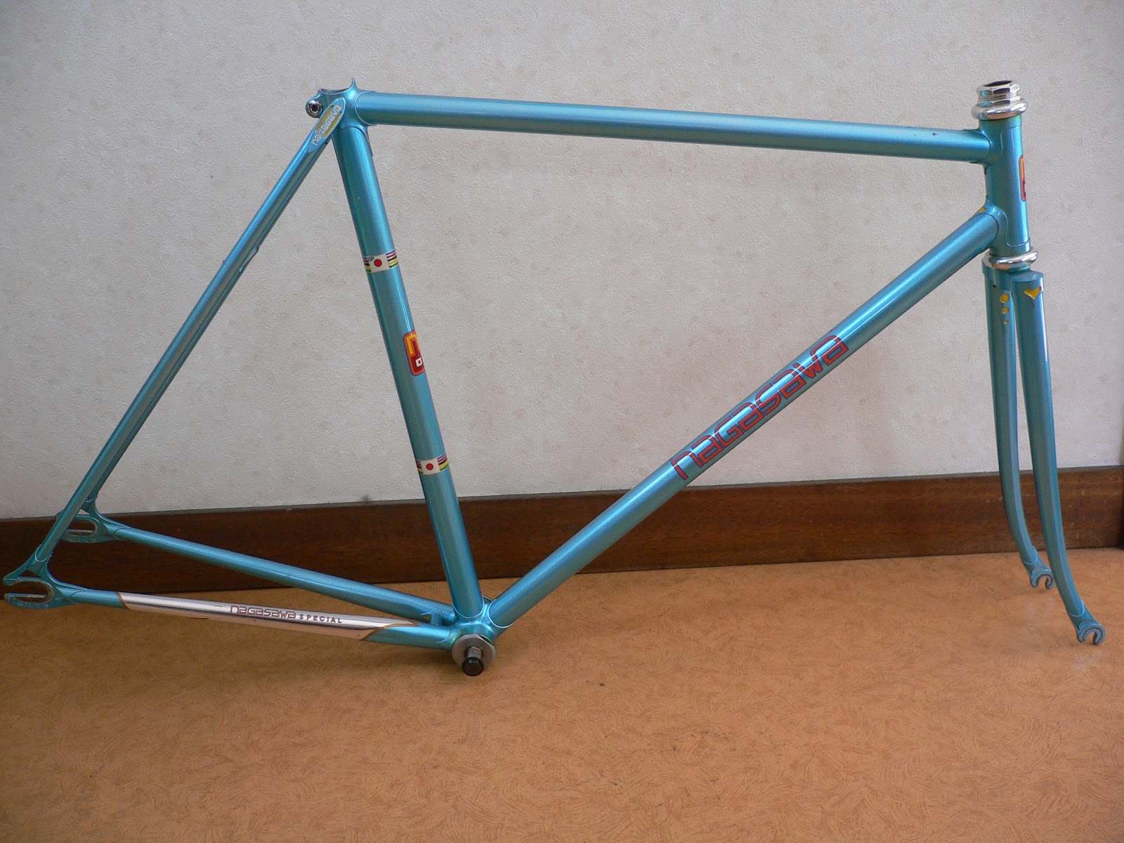 njs keirin track bike &frame for sell: NAGASAWA njs keirin frame for sale