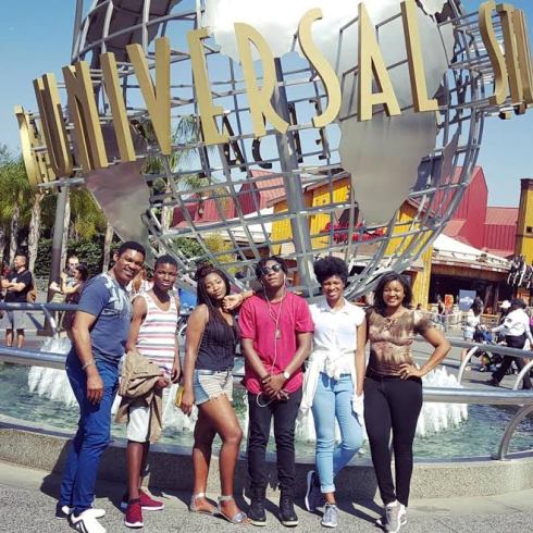 Omotola Jalade-Ekeinde, hubby & their children are giving us family goals