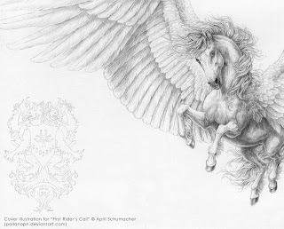 April Schumacher Illustration: Green Rider Series: Cover Art