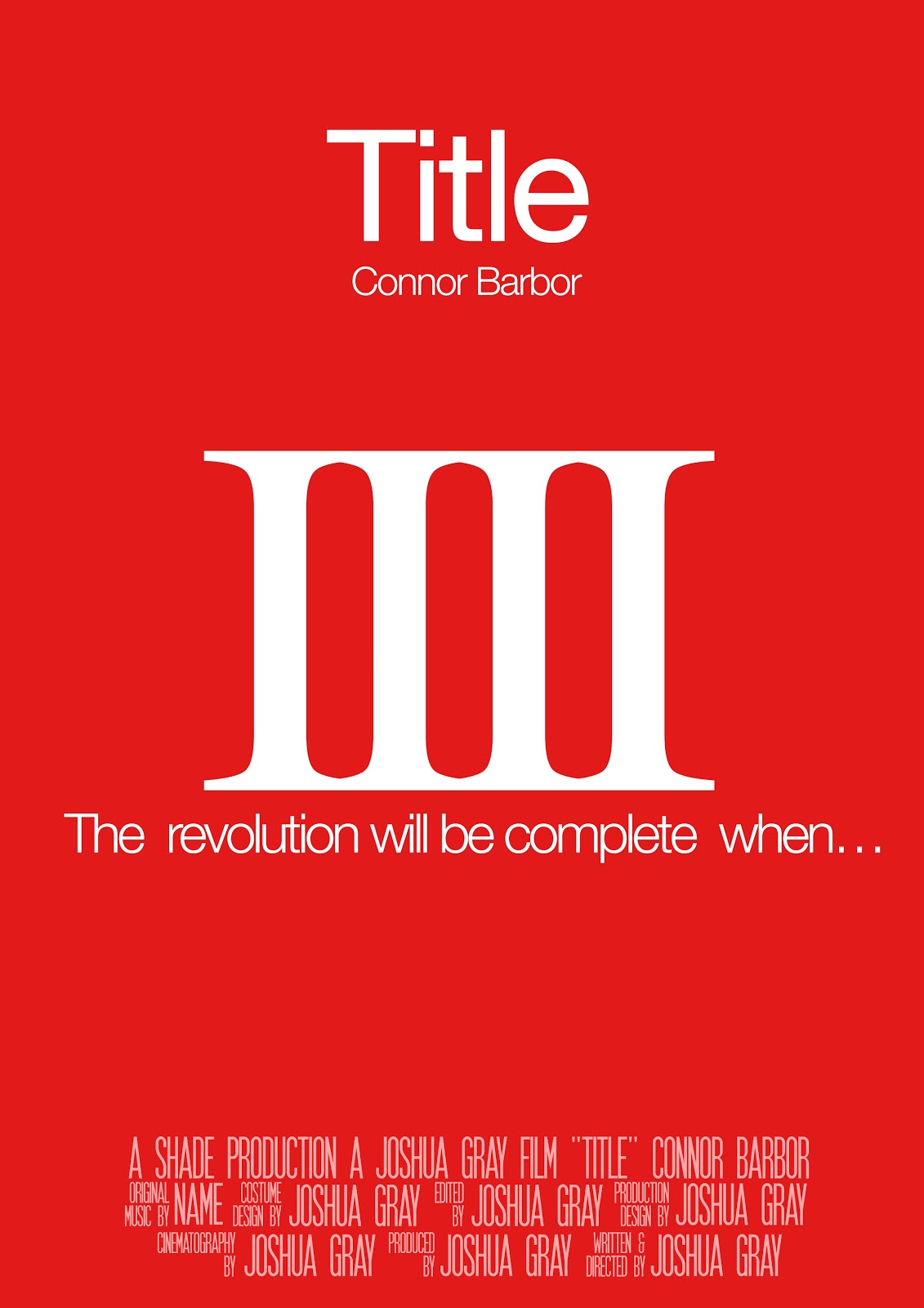 Joshua Gray's Advanced Portfolio: 2012