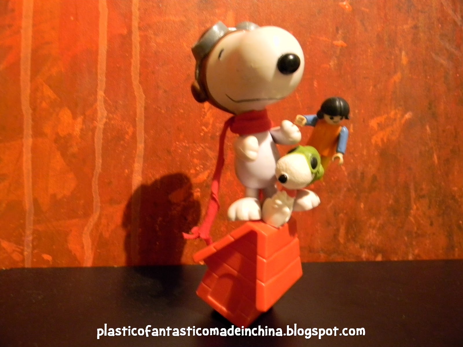 plástico fantástico madeinchina: Snoopy piloto - restauración