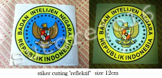 atribut dan aksesoris tni polri: STIKER TNI POLRI