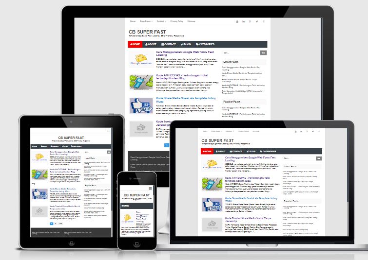 Download Template Blog SEO Friendly Terbaik > Contoh Blog