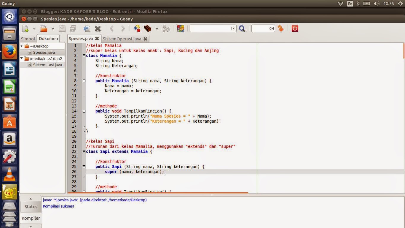 PEWARISAN DALAM JAVA BAGIAN 2 ~ Kade Kapoer's Blog