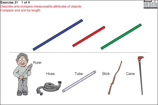 Excel Math: Down for the Count: Math Games