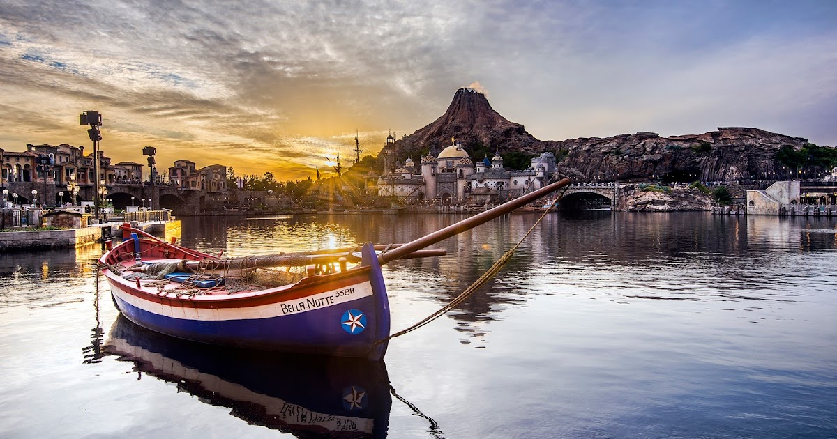 Sunset at Disney Sea