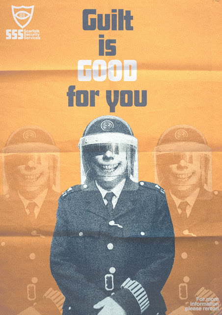Scarfolk Council: "Life is Easier With Guilt" Public Information Campaign
