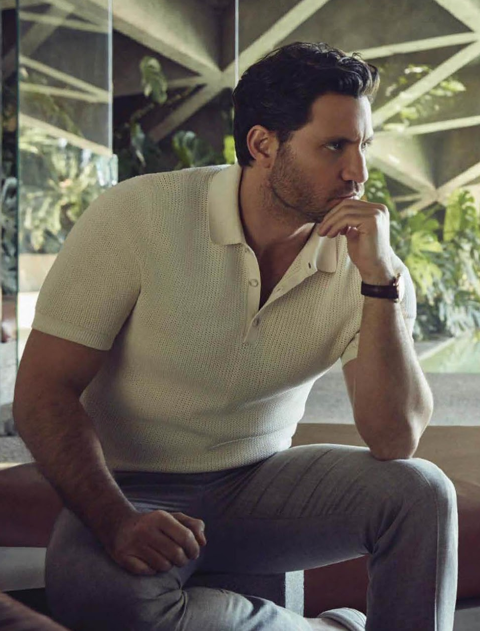 my new plaid pants: Edgar Ramirez Six Times