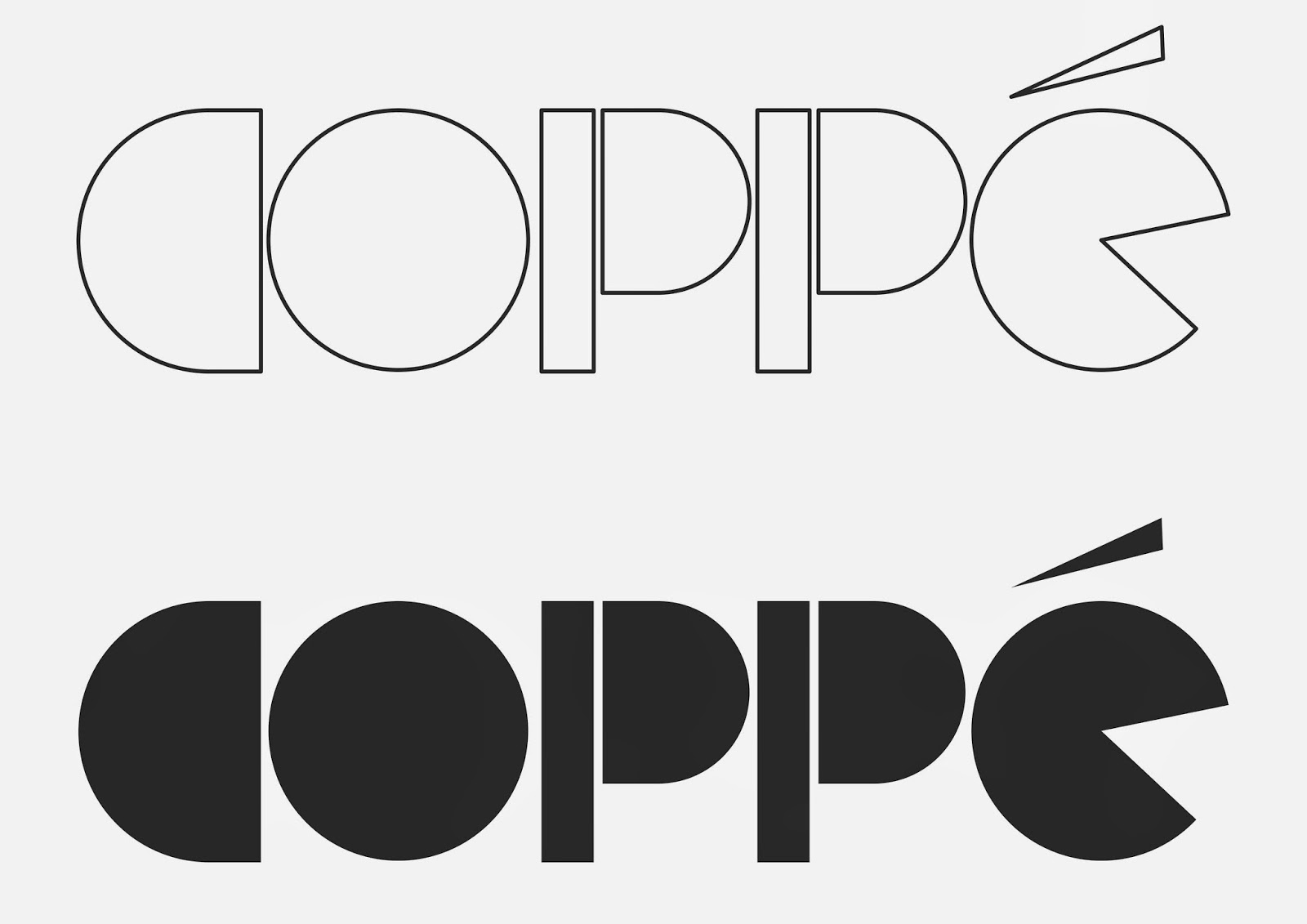 Vector logos of electronic music