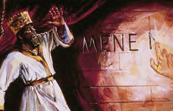 MENE MENE TEKEL PARSIN