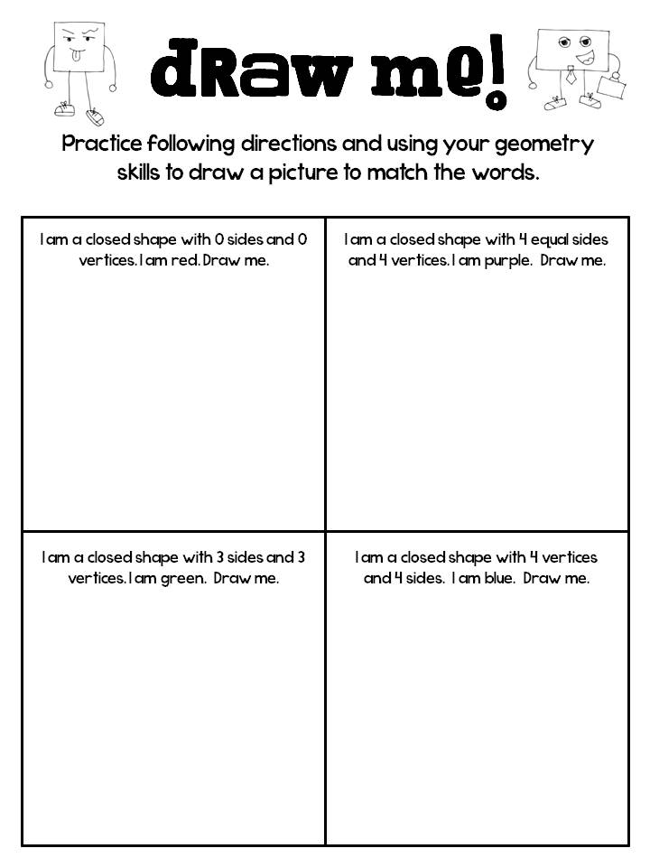What Happens in First Grade: Geometry & Patterns: Hello Winter!