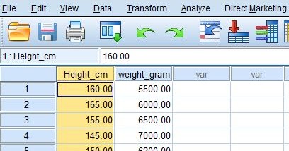 Compute variables using SPSS