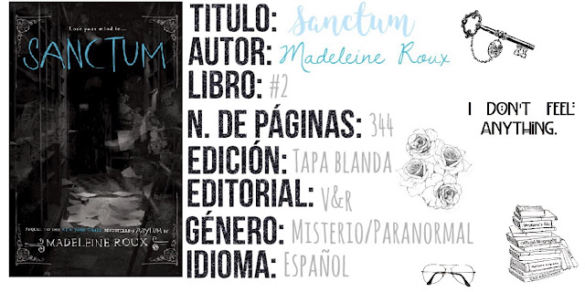 Mundos Distintos : Reseña: "Sanctum (Asylum, #2), Madeleine Roux"