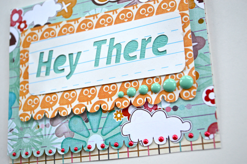 Much Ado About Nothing: ~Hey There! Free Card Cut File!~