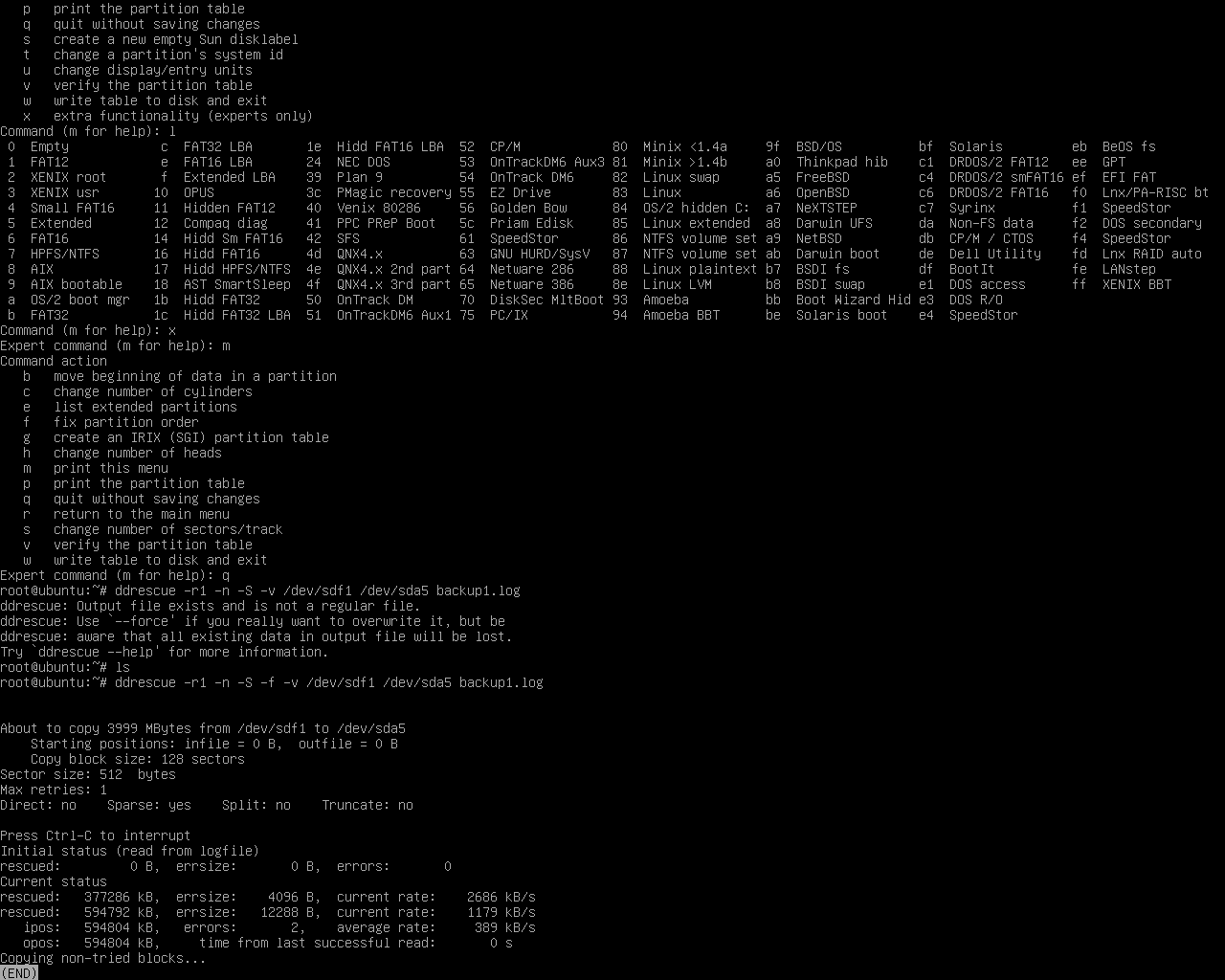 Blog 1: GNU ddrescue—A Powerful Data Recovery Tool