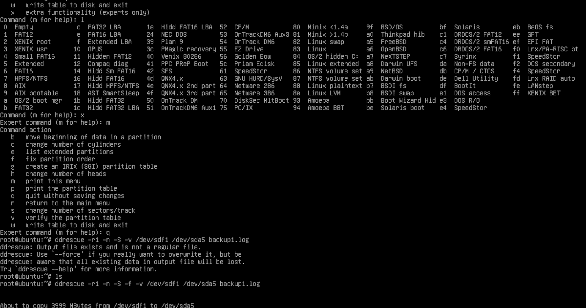 Blog 1: GNU ddrescue—A Powerful Data Recovery Tool