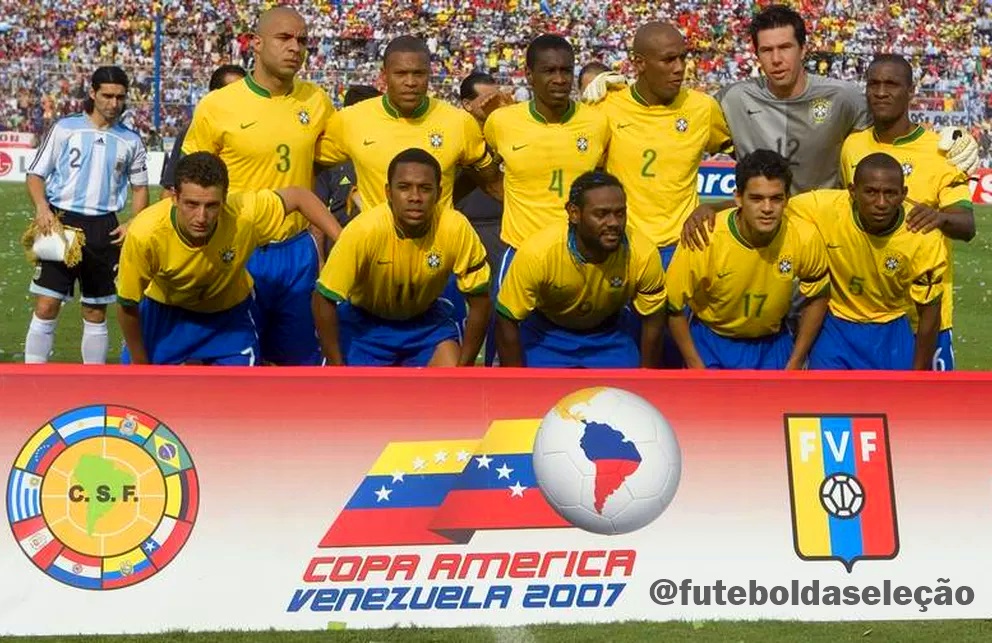 Todos os Jogos da da Seleção Brasileira: 15/07/2007 - Brasil Campeão da ...