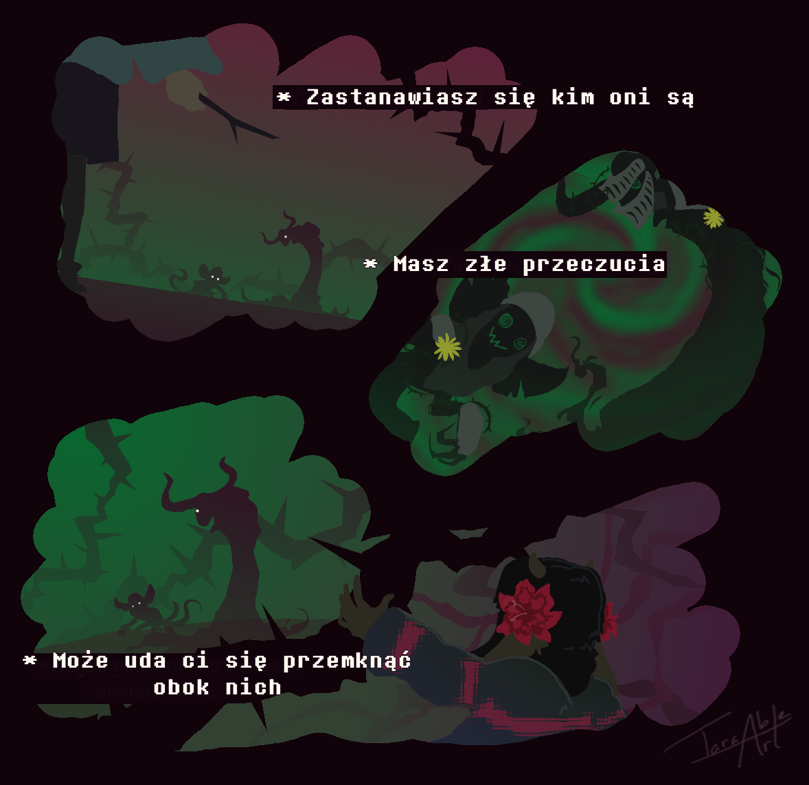 Undertale: Fallen Flowers - 02 [tłumaczenie PL] ~ Handlarz Iluzji