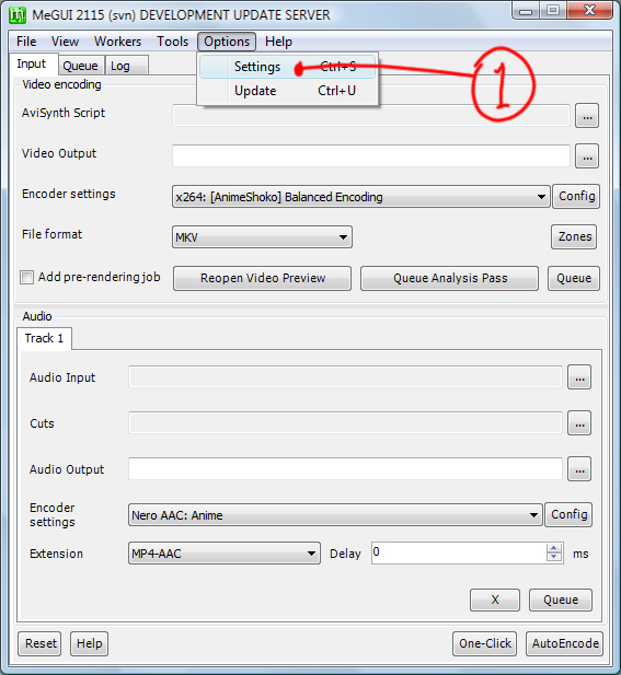 Digital Bummer: MeGUI: Converting your x264 encoder for 10bit encoding