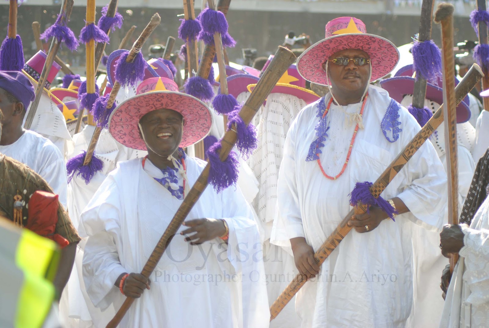 Nigerian art at Oyasaf: Eyo Festival 2011… In Honour of Abiodun Oniru