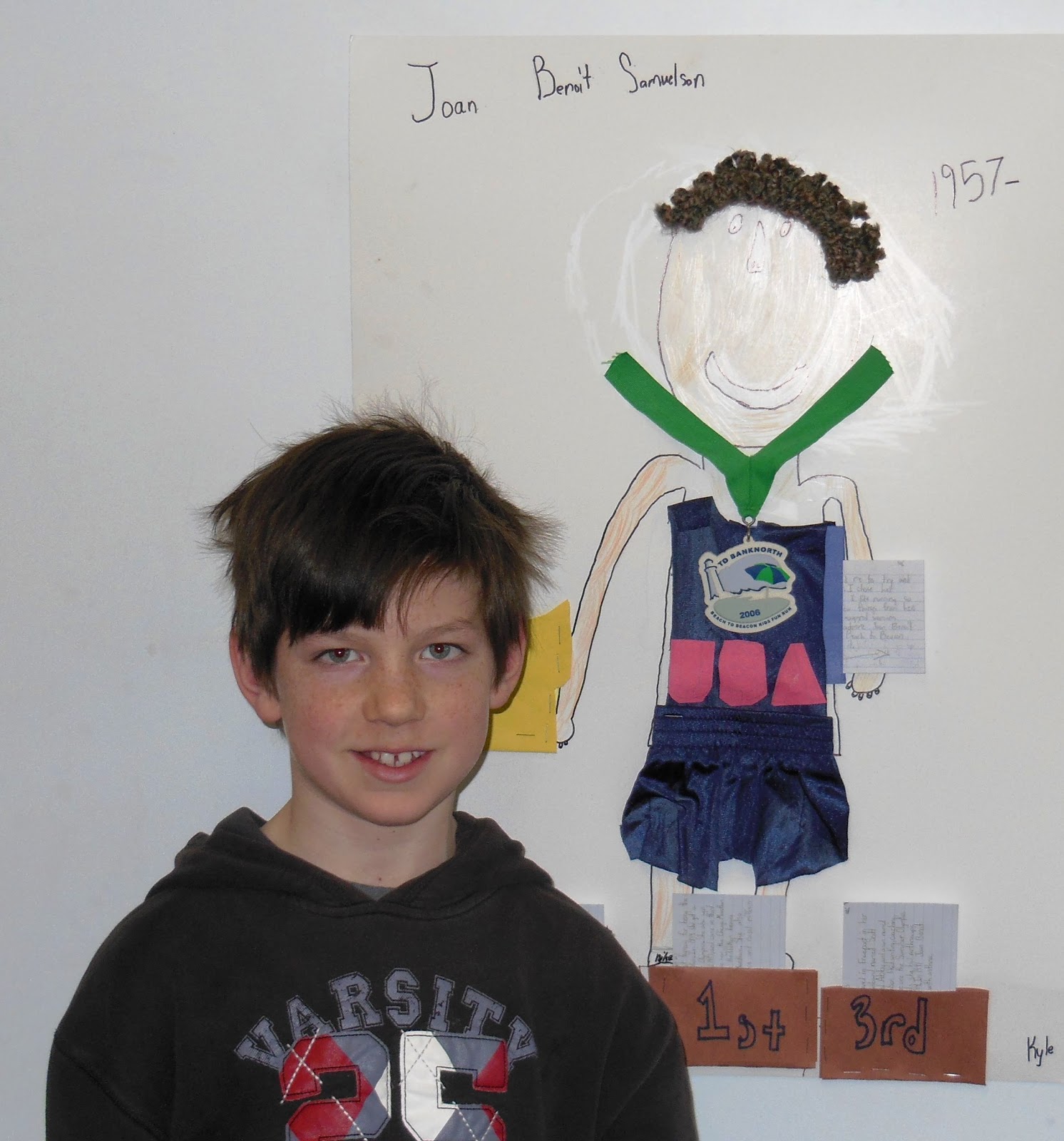Mrs. McGaffin's Fabulous 4th Graders!: Maine Pocket Person Project