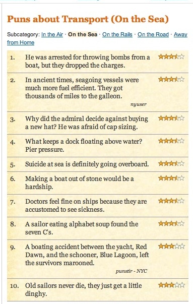 2PzNaPpod: nautical pun friday!