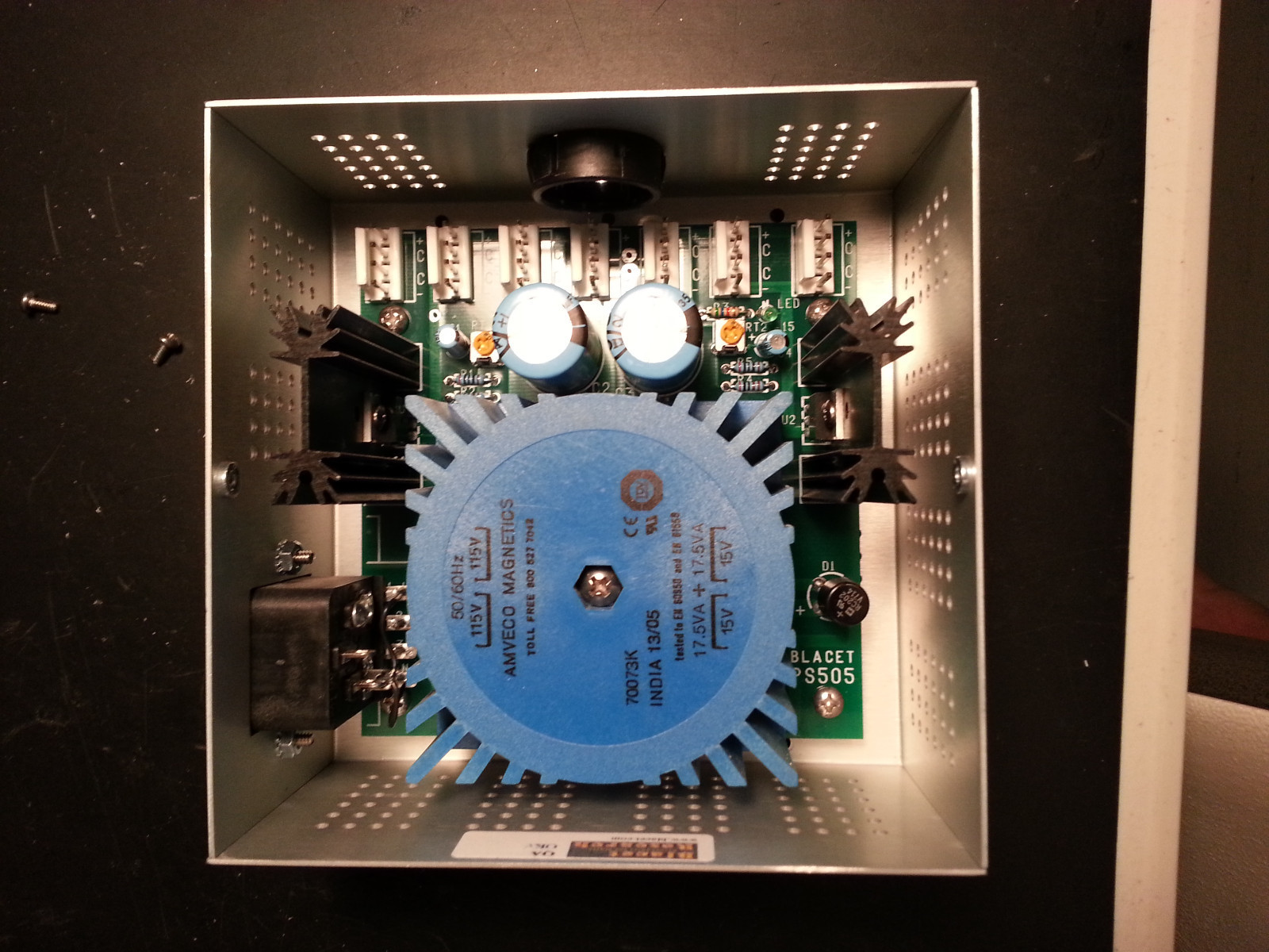 MATRIXSYNTH: Blacet PS 500/505 Frac Rack Power Supply