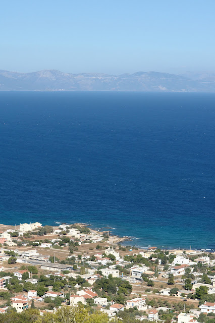 ELECTRA's PHOTOSTREAM: LOUTSA or ARTEMIDA - VIEW FROM AGIOS IOANNIS chapel