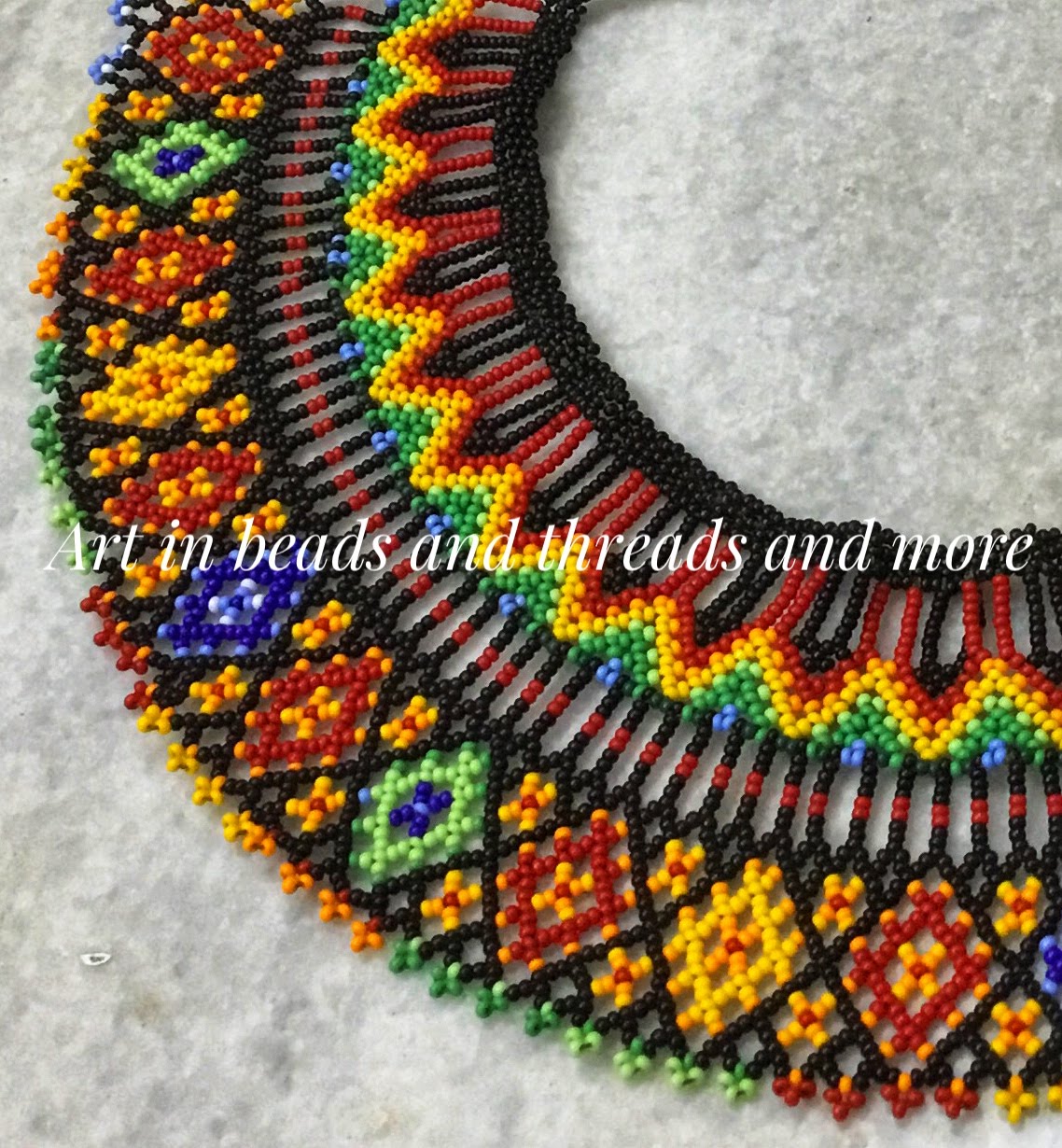 Art in Beads and Threads and more.............: Tribal Bling